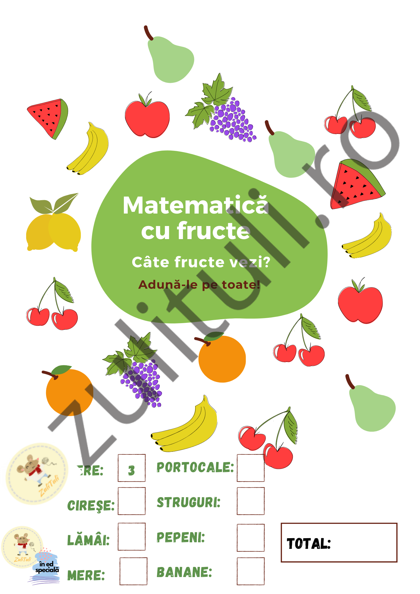Mate cu fructe – zulituli.ro